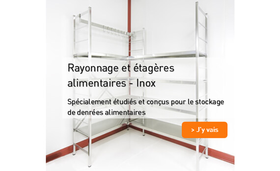 Rayonnages et étagères cuisine, laboratoire et chambre froide | Nelinkia