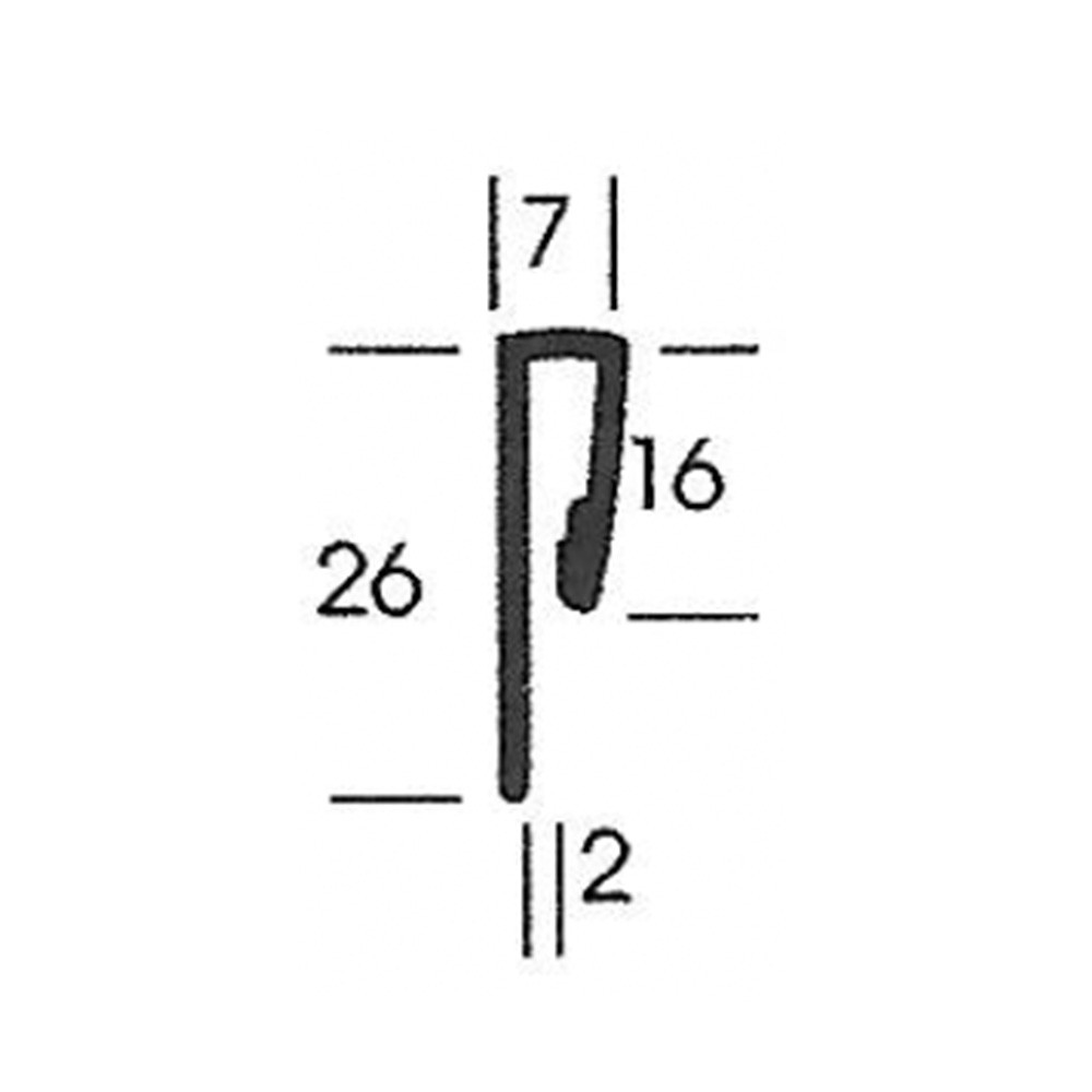 Profilé de départ et d'arrêt Blanc Gris "Cesco" renforcé pour panneau mural ALTRO